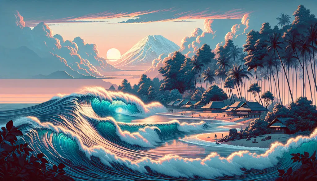 tsunami wave artinya