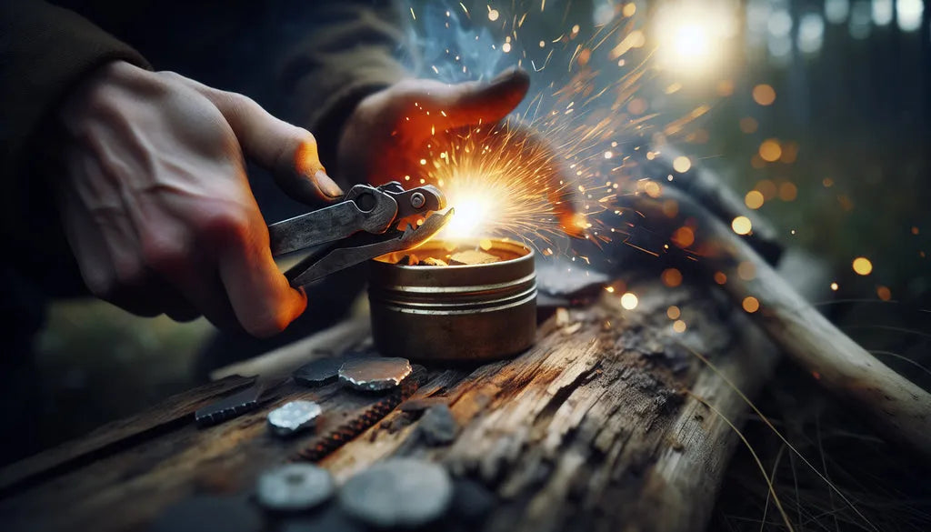 How To Light A Fire With Flint And Steel | Battlbox - BattlBox Global