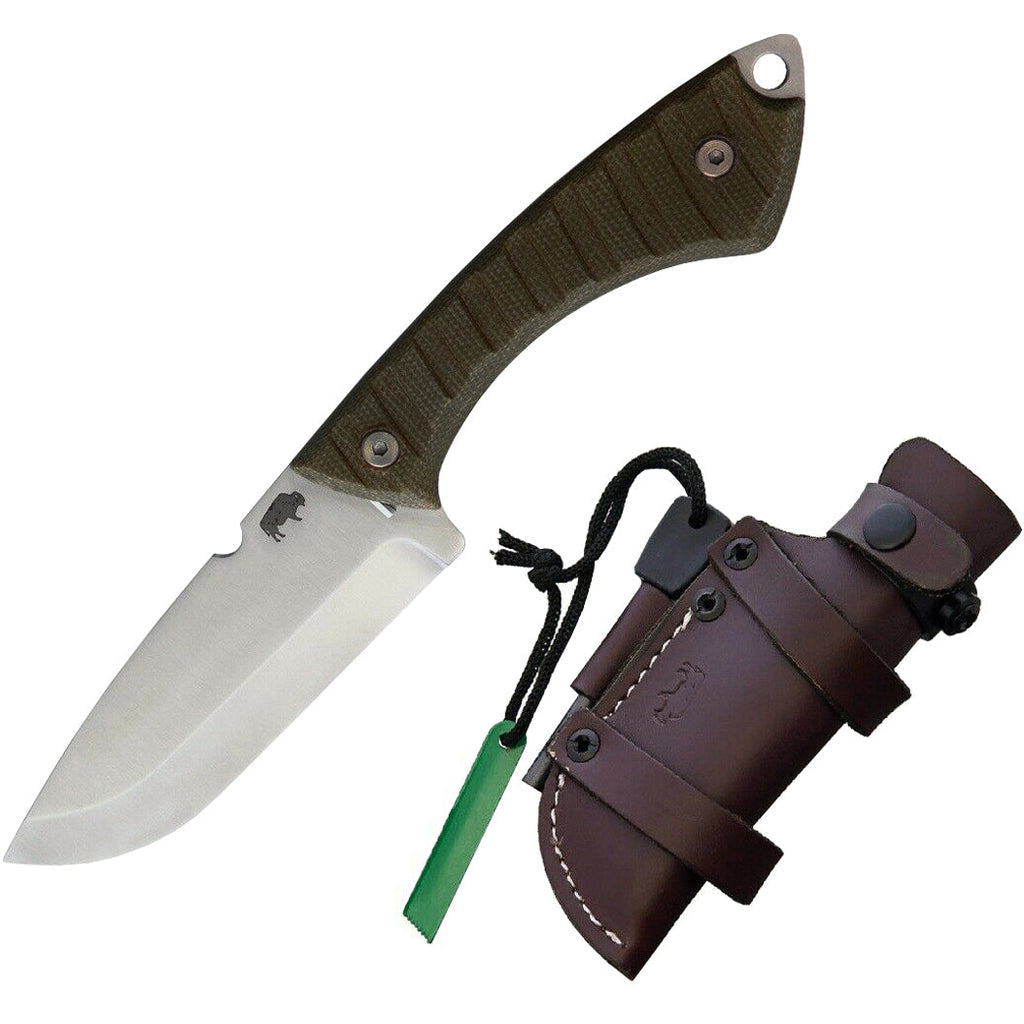 Lord & Field Frontiersman Survival Knife, 1095 Carbon Steel - BattlBox ...