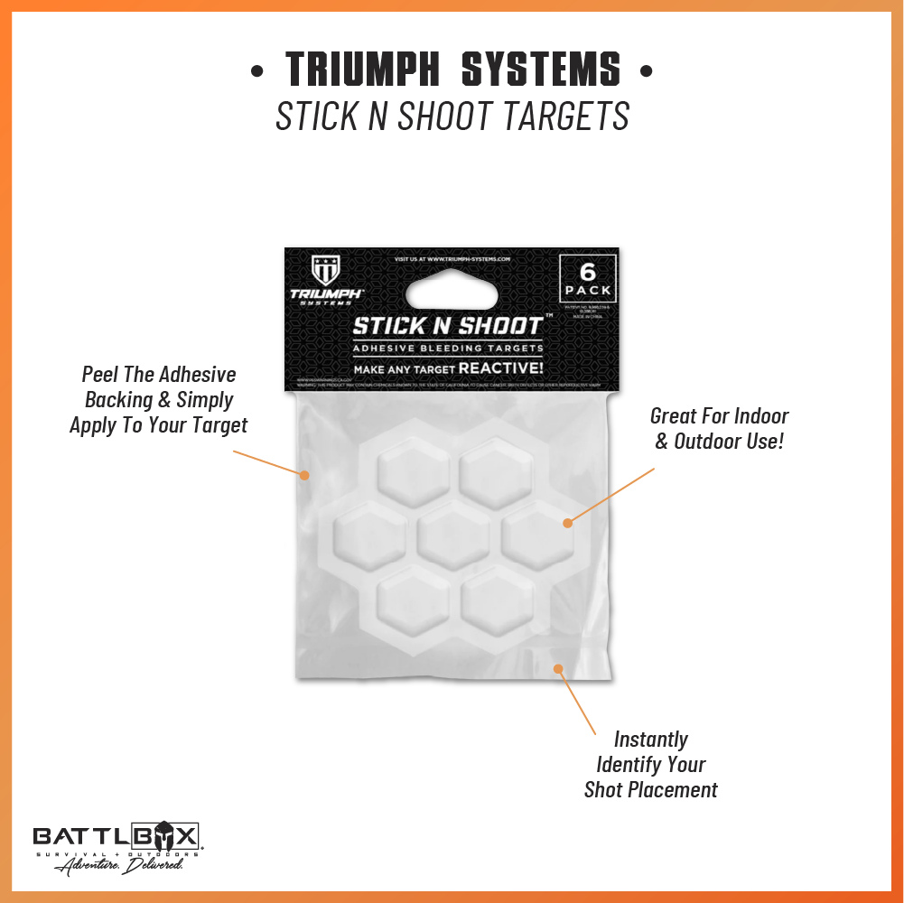 BattlBox | Triumph Stick N Shoot Targets - BattlBox Global