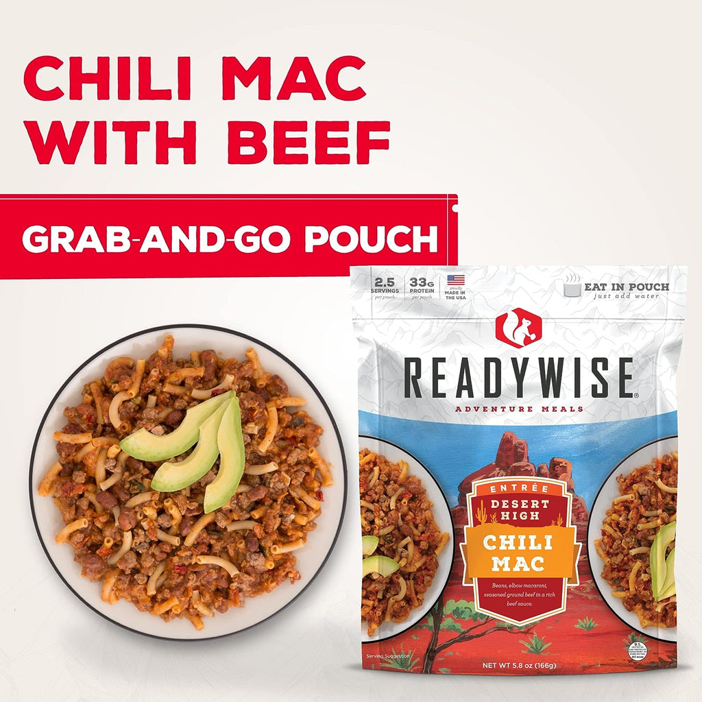 ReadyWise Desert High Chili Mac with Beef - BattlBox Global