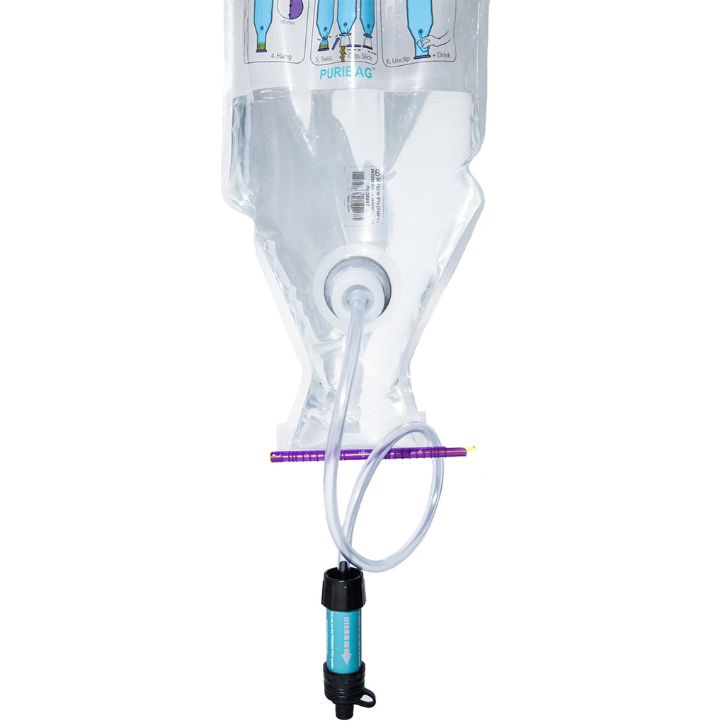 Puribag Pro System with Straw Filter and P&G Water Purifier Packets ...