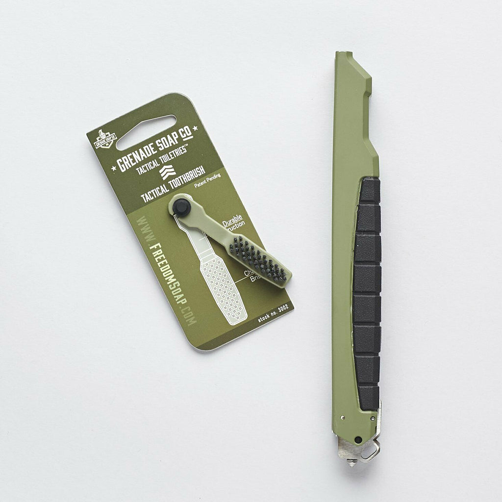 GRENADE SOAP CO TACTICAL TOOTHBRUSH - BattlBox Global
