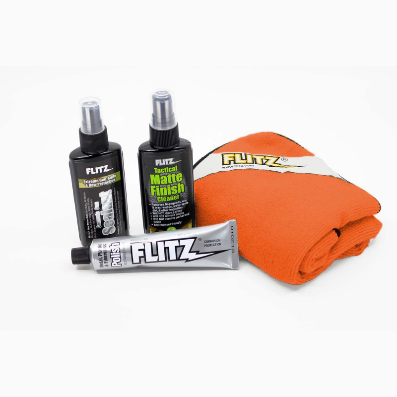 Kit de Cuidado Táctico para Pistolas y Cuchillos Flitz - BattlBox Global